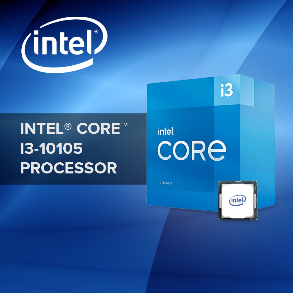 EasyPC| Intel Core I3-10105 Box, MPK and TTP Comet Lake Intel Processor ...