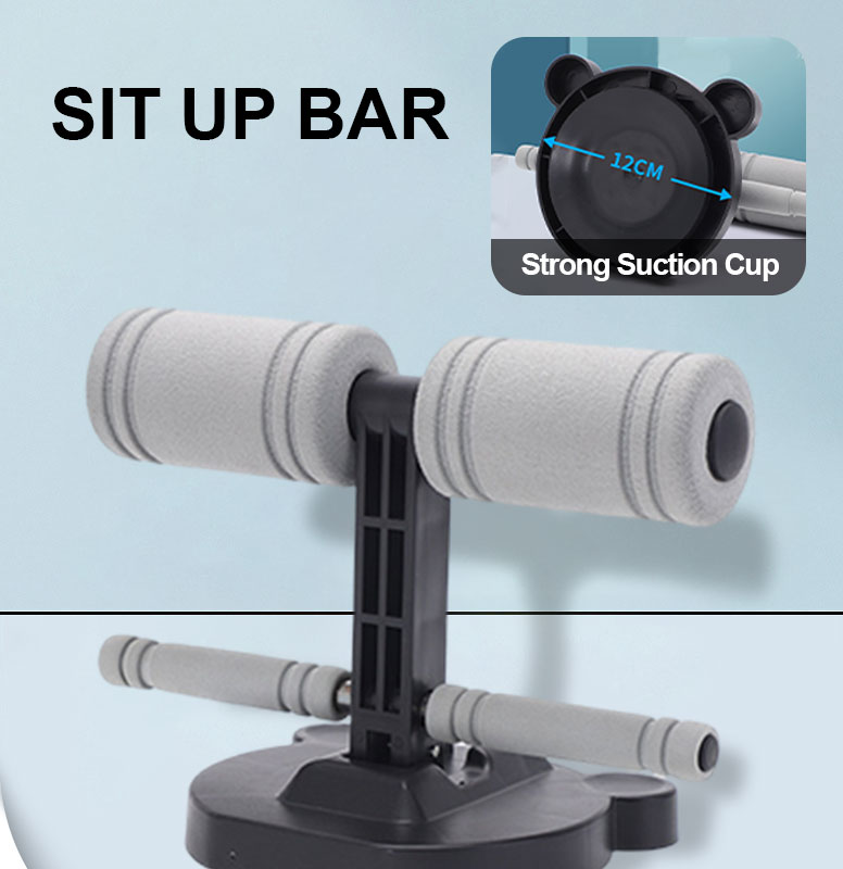 Gym Suction Fitness Abdominal Equipment Sit Up Bar Stand Tool | Shopee ...