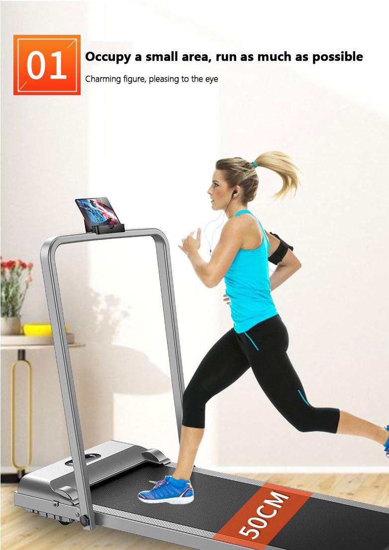 3.0HP Electric Treadmill with Armrests Multi-Program Multi-Countdown ...