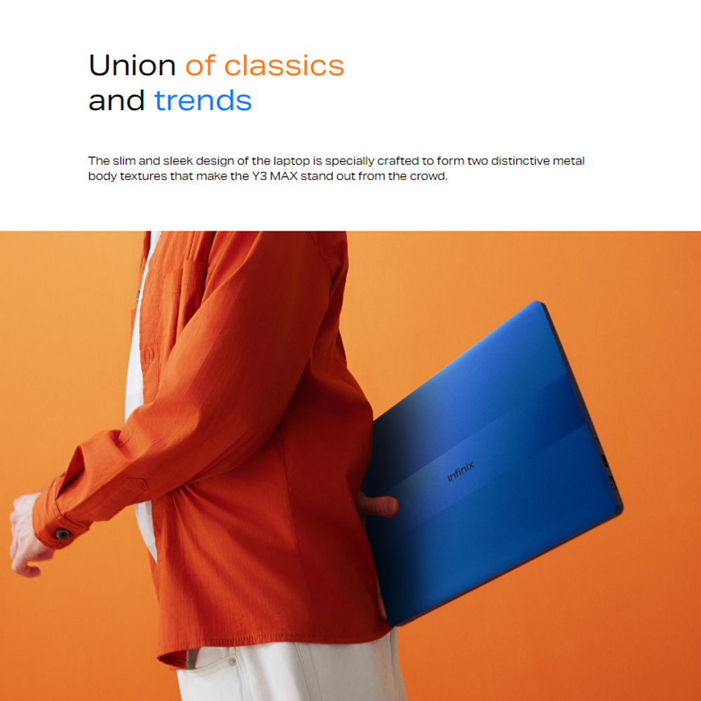 Infinix Inbook Y3 Max Laptop | 8GB + 512GB | Core i5-1235U Gen 12 | 16 ...