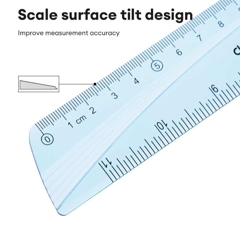 Deli EH11 Basic Ruler Set Drawing School Supplies 20/30cm | Shopee ...