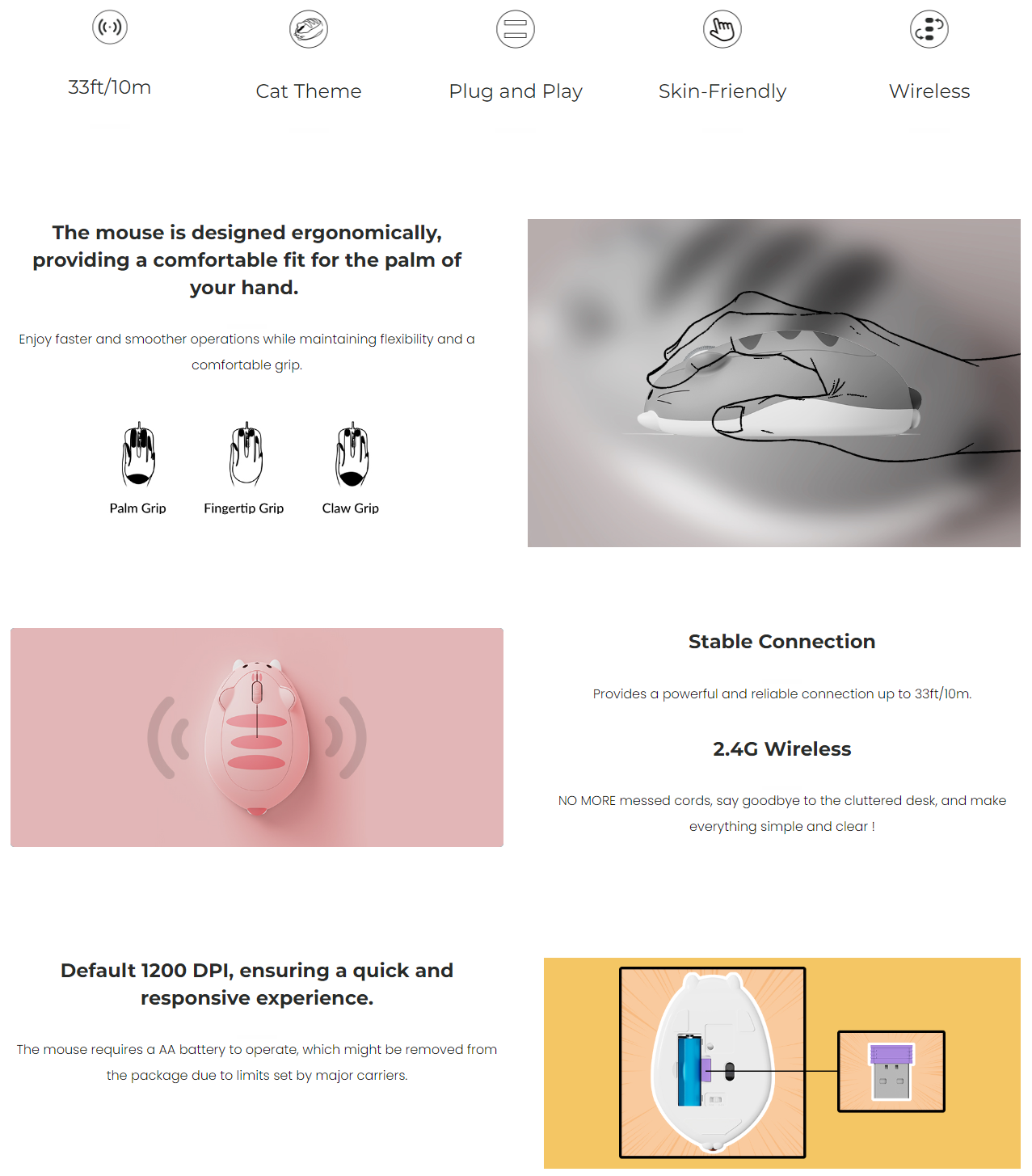 Akko Cat Theme Mouse | Shopee Philippines