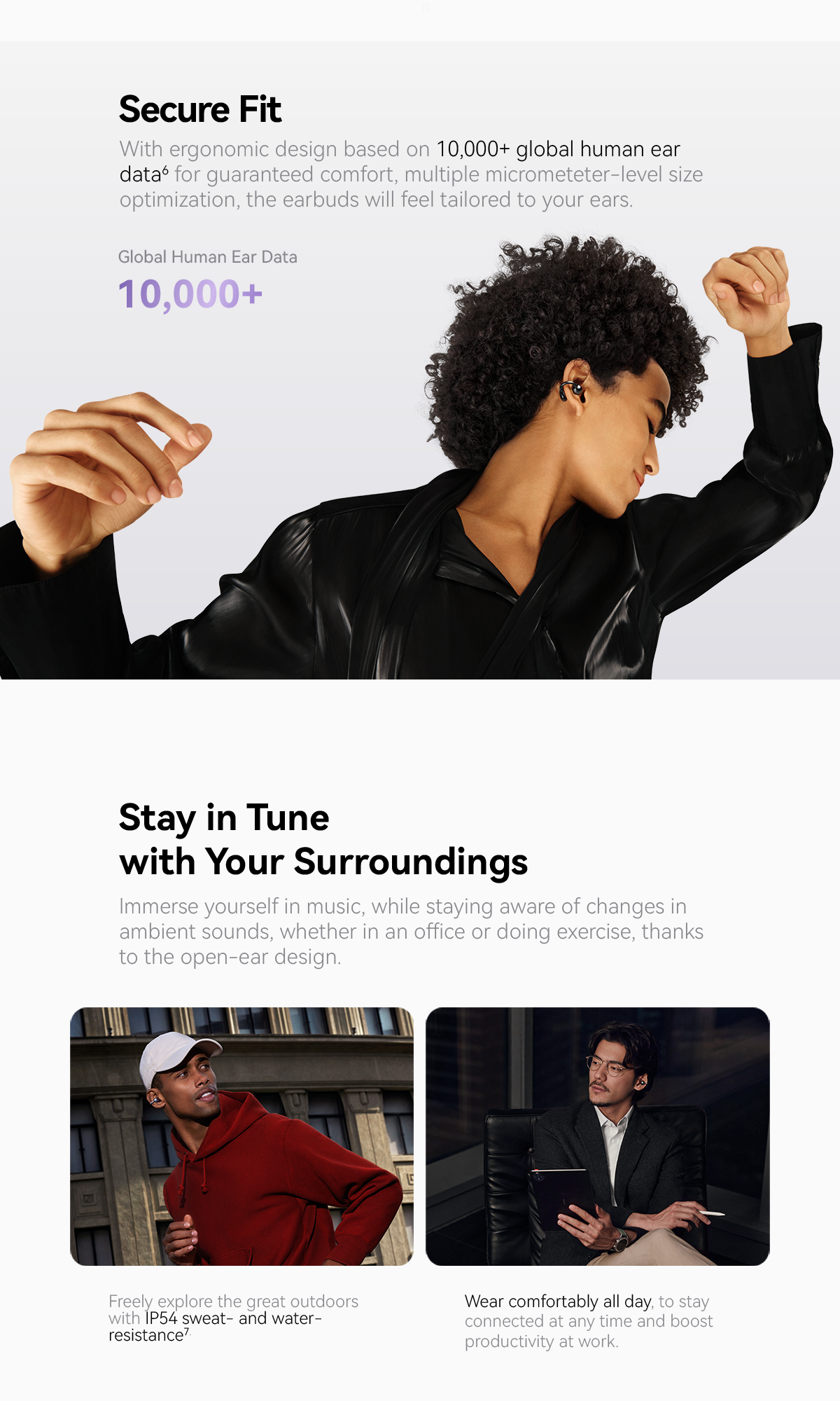 HUAWEI FreeClip Earbuds | Shopee Philippines