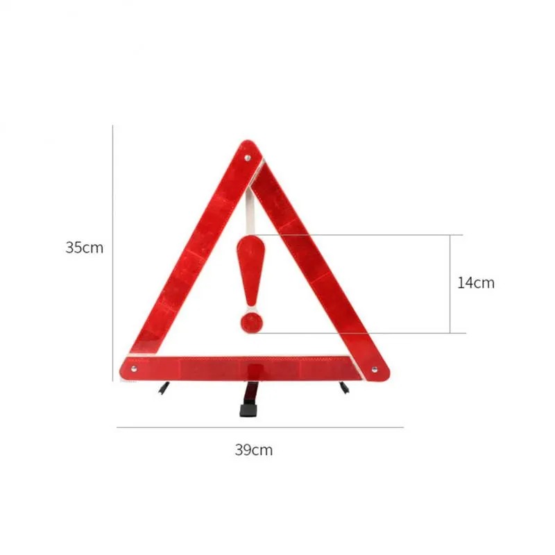 Triangle Sign Reflective Triangle Car Safety Warning Emergency Road ...