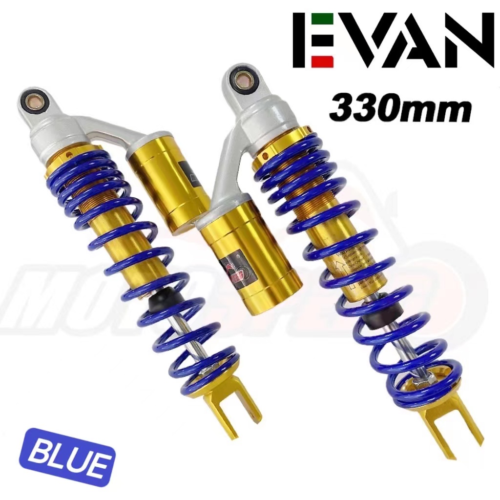 EVAN.PH Rear Dual Shock 330mm(1Set) Absorber With Gas Tank For Nmax155 ...