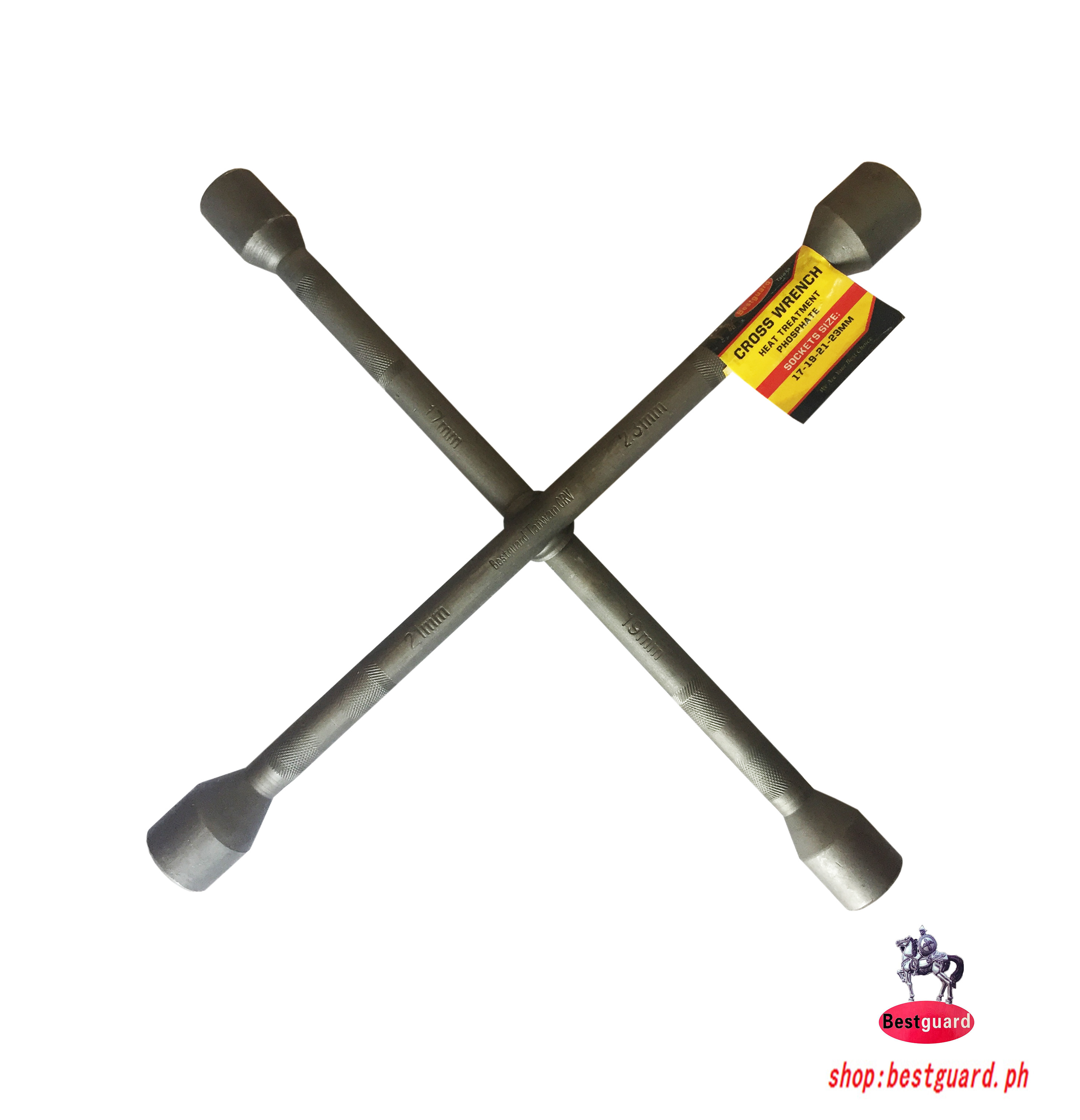 Bestguard C105 High Quality Phosphating Tire Wrench Cross Wrench 14 ...
