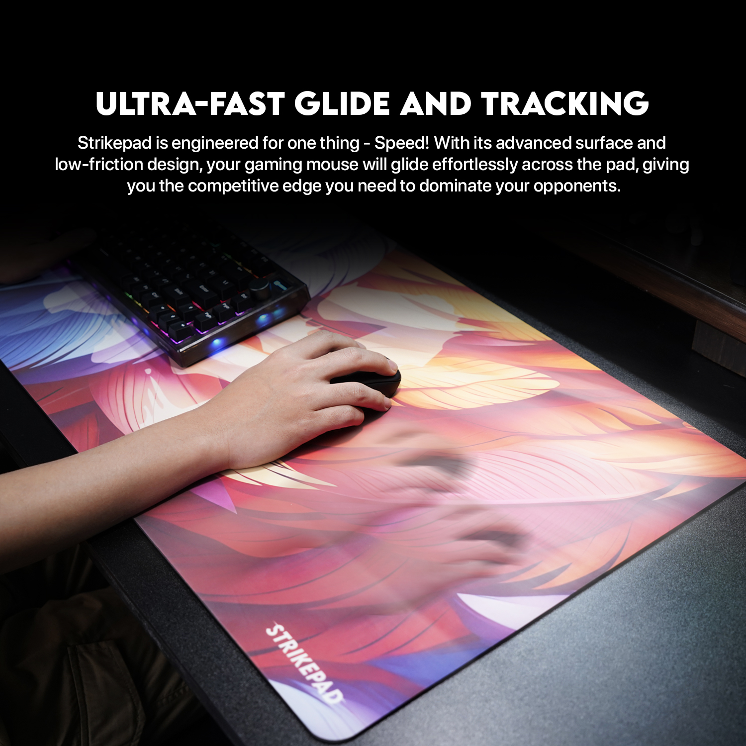 Fantech MST901, MST491P & MST491 Strikepad Mouse pad Anti-Slip Base ...