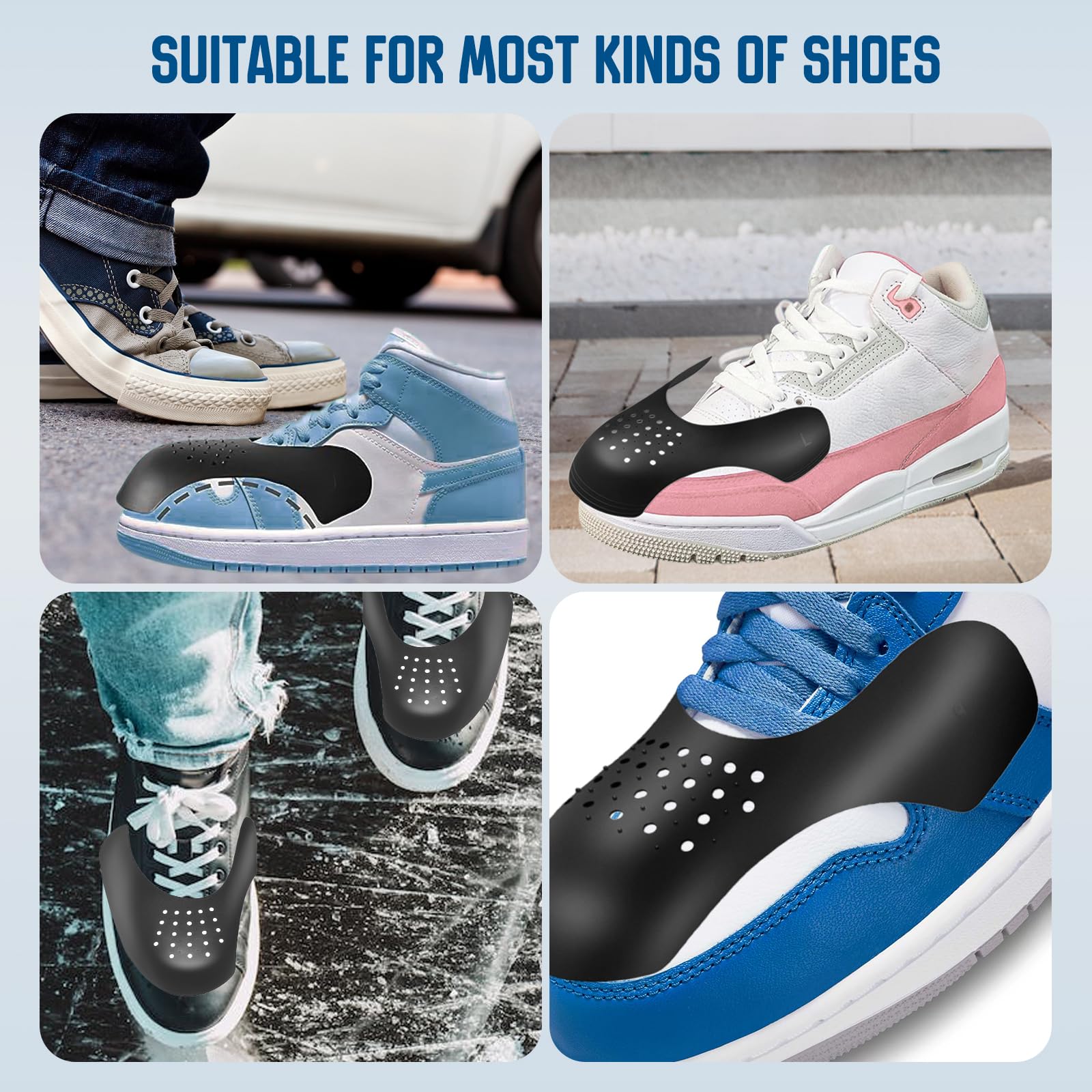 1 Pair Shoe Creases Protector Shoe Anti Creases Guard Sneaker Creases ...