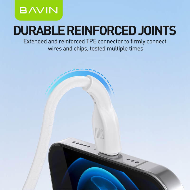 BAVIN CB222 60W 30W 18W PD Qualcomm 3.0 Fast Charging Durable Data ...