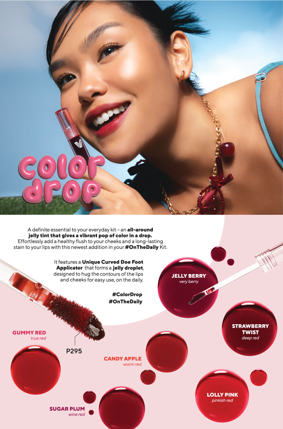 VICE CO. Jelly Tint Color Drop - Liptint, Long Lasting, Lightweight ...