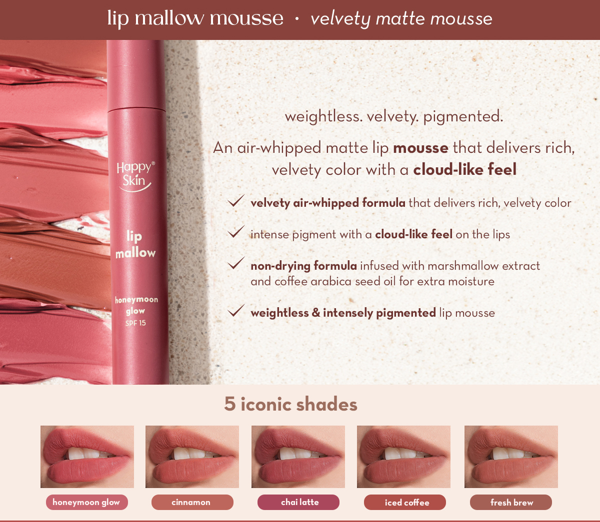 Happy Skin Lip Mallow Tint in Nostalgia | Shopee Philippines