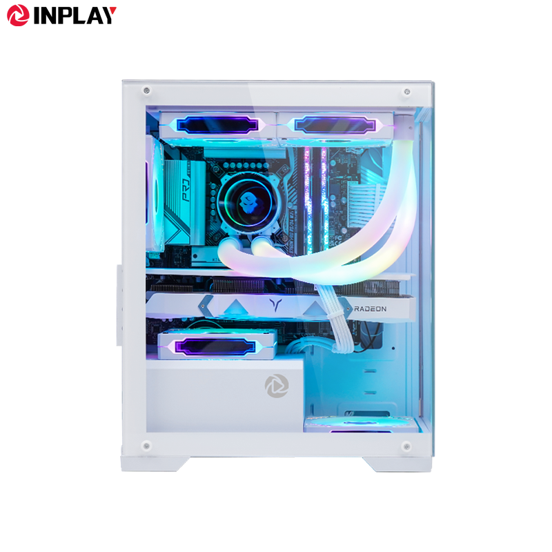 Inplay OpenView V100 PC Case Gaming Computer Case Mid-Tower M-ATX ... Inplay OpenView V100 PC Case Gaming Computer Case Mid-Tower M-ATX ...