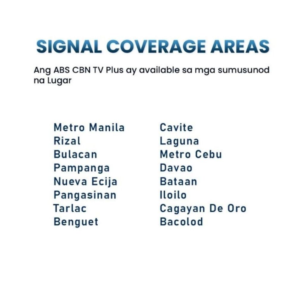 Abs-Cbn TV Plus (Digital Television Receiver) | Shopee Philippines