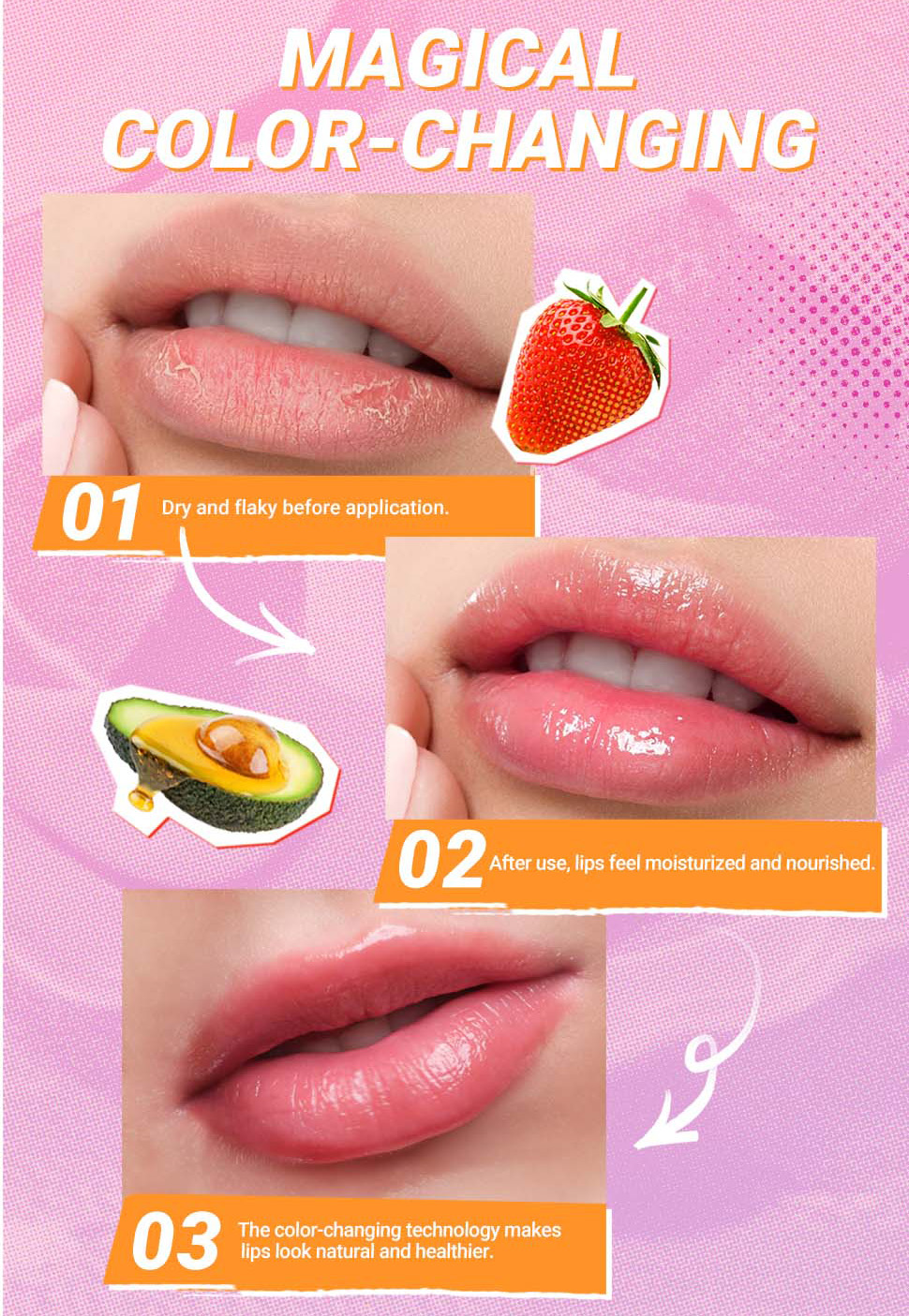 DAZZLE ME Fruit Justice Lip Balm | Hydrating Lip Treatment | Shopee ...