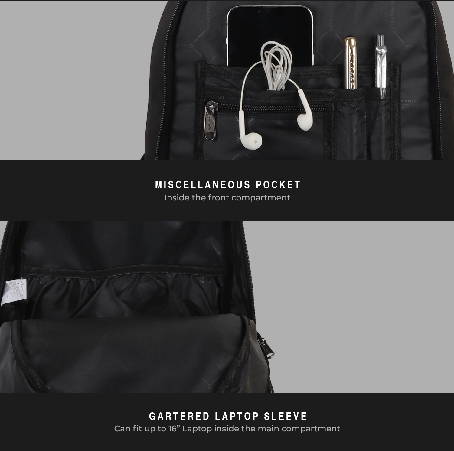 Hawk 5836 Lifestyle Backpack with VIRUPRO Anti-Microbial Protection ...