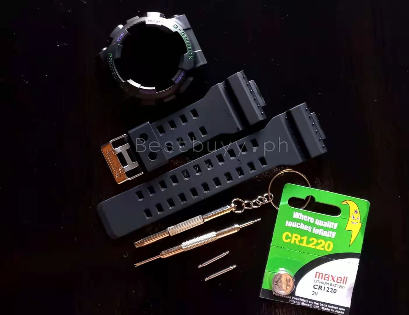 GA100 GA110 GA120 GD100 GD110 GD12 G-SHOCK REPLACEMENT STRAP WITH BEZEL ...