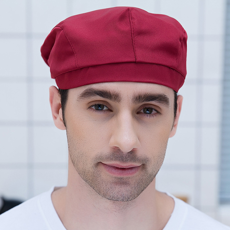 Chef Hat Coffee Bar Waiter Work Beret Hotel Work Clothes Chef Waiter ...