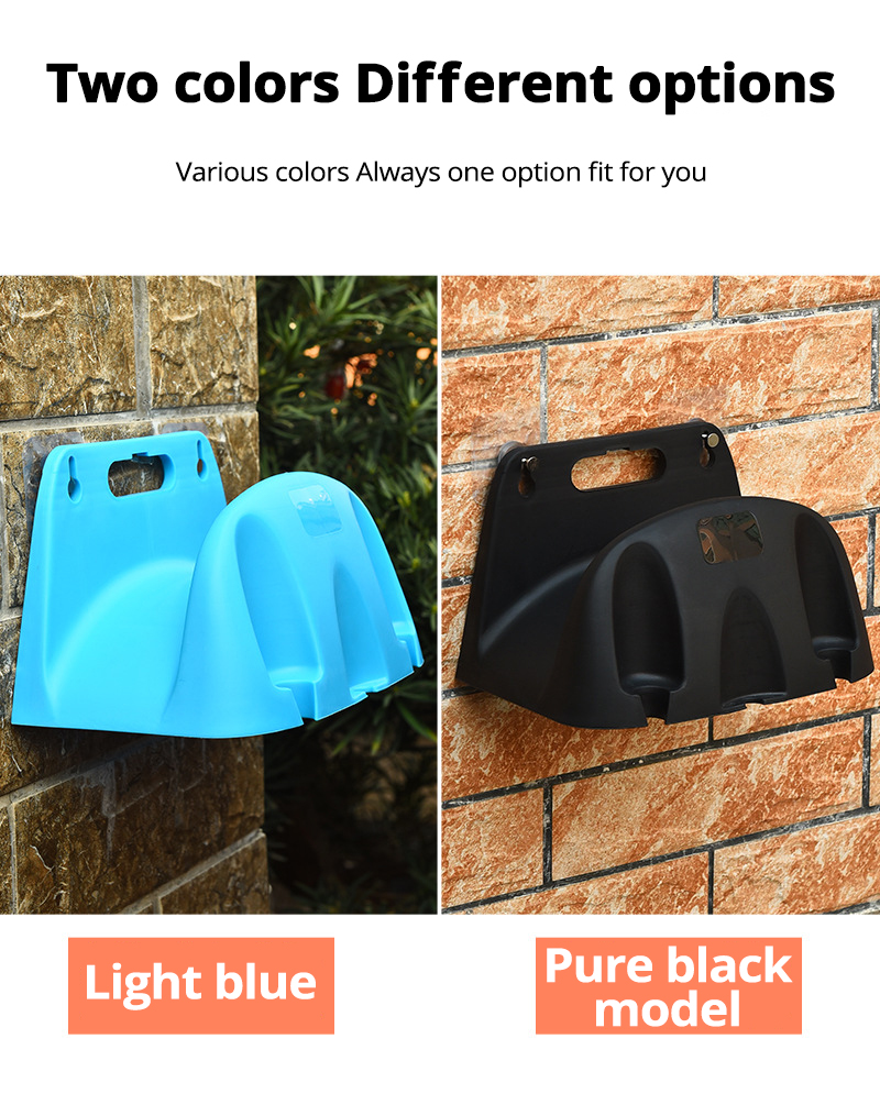 Water Pipe Rack Wall Mount PVC Hose Storage Rack Car Wash Garden ...