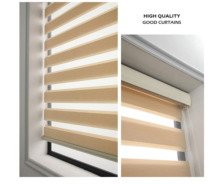Korean Venetian Roller Zebra Blinds Blinds Curtains For Window | Shopee ...