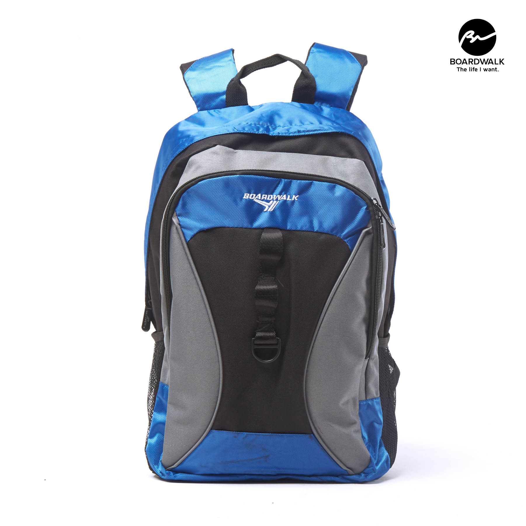 BOARDWALK OLREZ MEN'S SCHOOL BACKPACK WITH ZIP FRONT COMPARTMENT ...