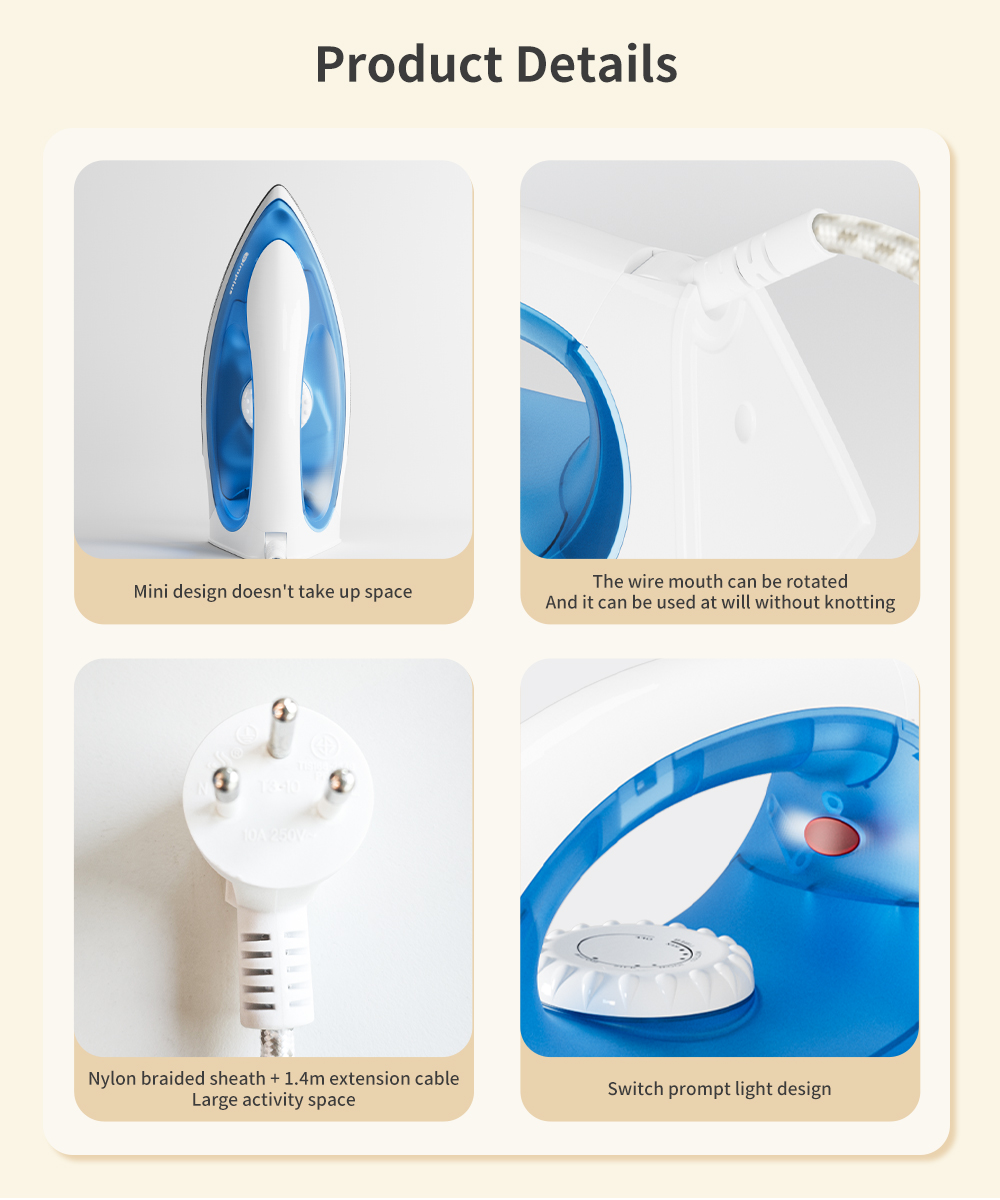 SimplusPink Flat Iron Teflon Soleplate 1000W GTJH005 (High Temperature ...