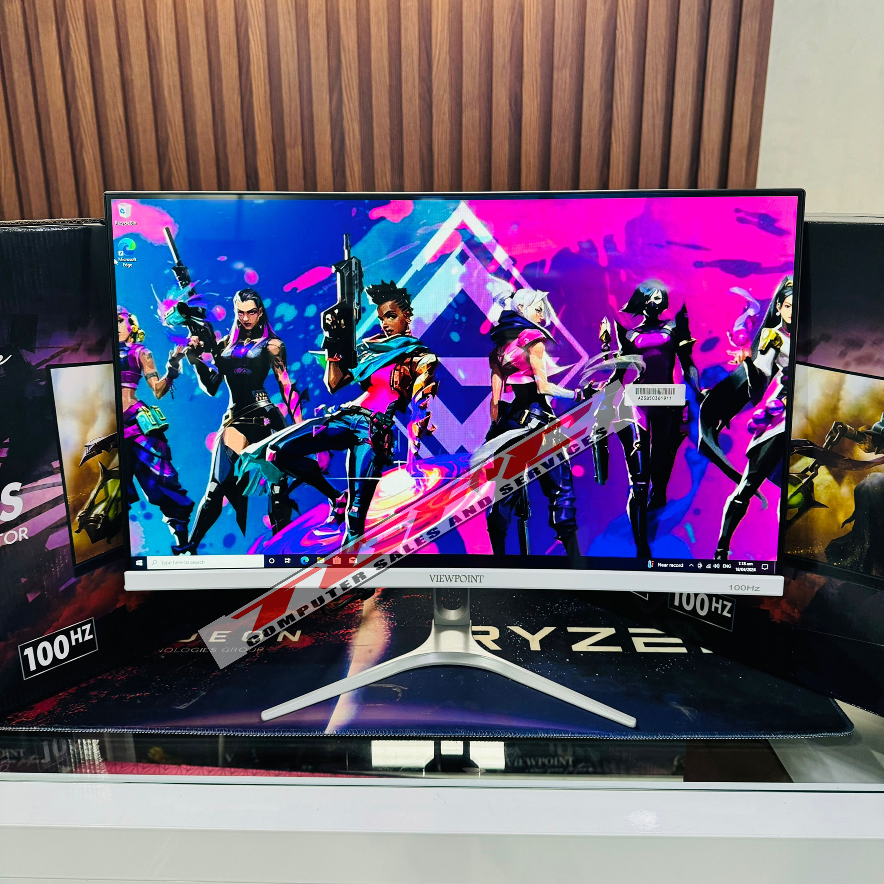 VIEWPOINT 24inch 100hz Semi Curved Gaming Monitor | Shopee Philippines