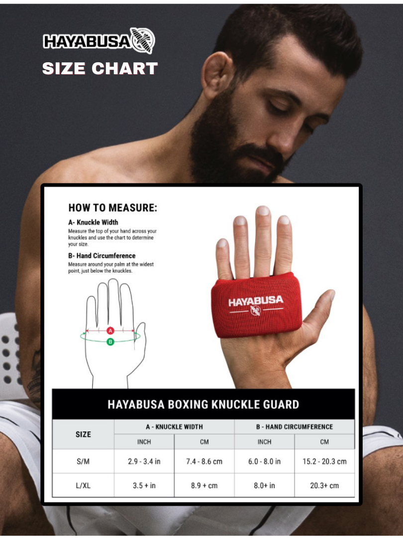 Hayabusa Boxing Knuckle Guards - Black | Shopee Philippines