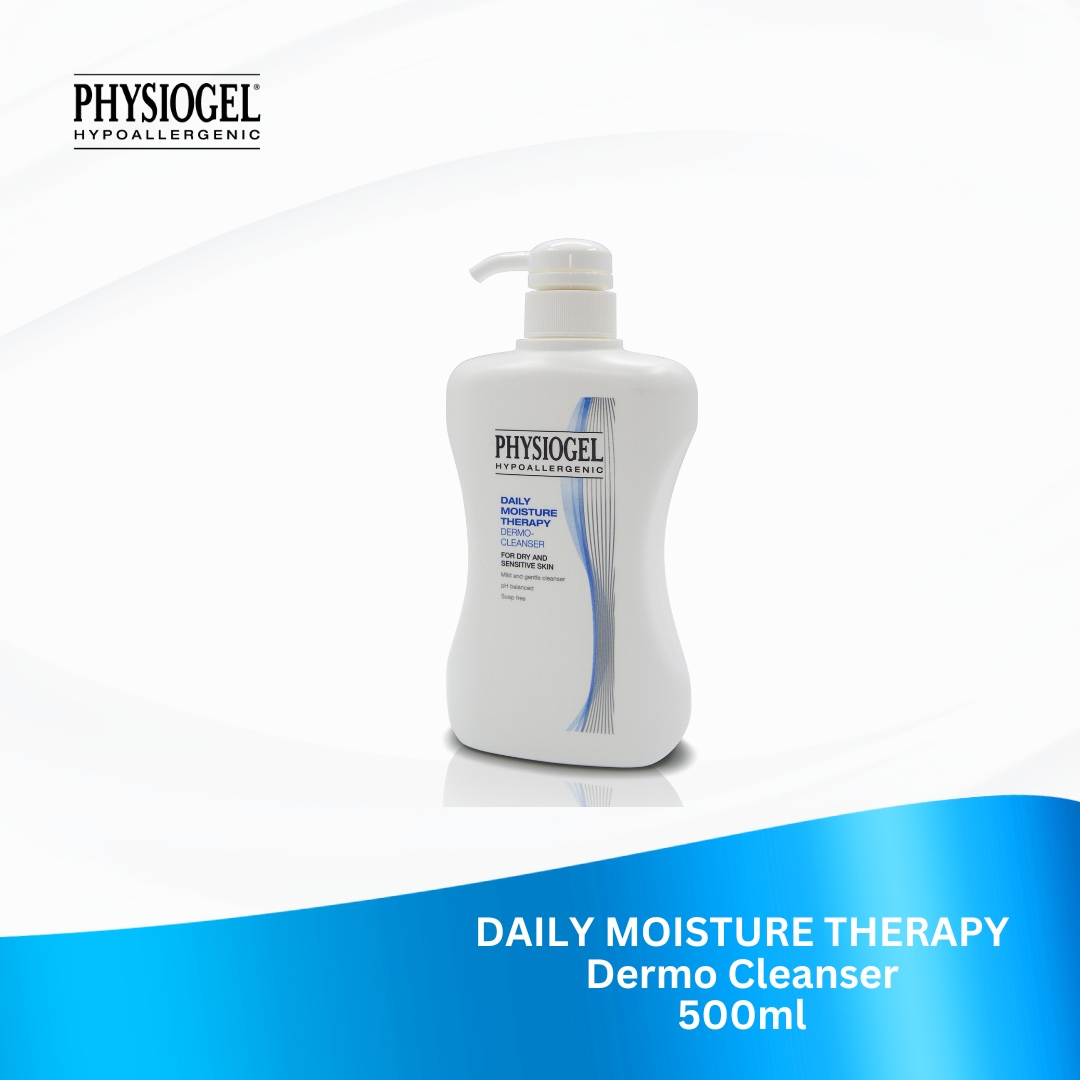 Physiogel Daily Moisture Therapy Cleanser - 500ml with Physiogel DMT Body Lotion - 100ml ...