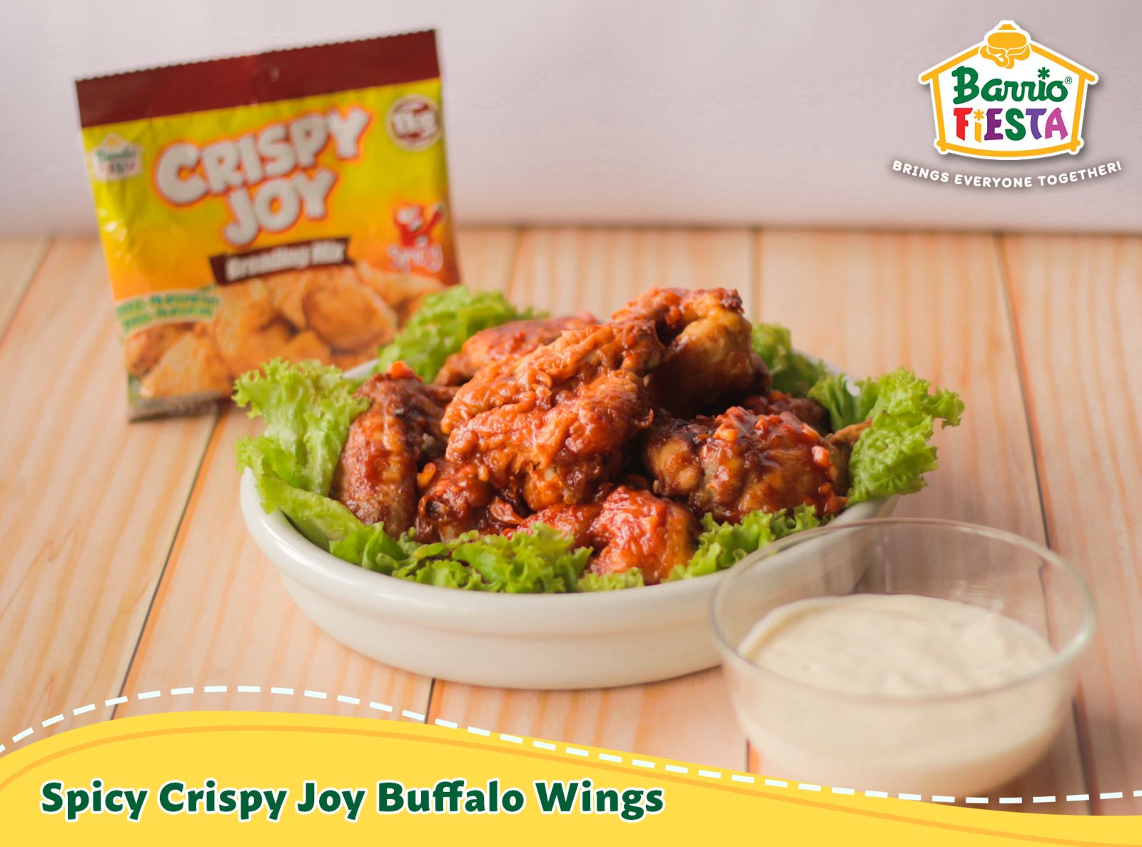 Barrio Fiesta Crispy Joy Breading Mix Spicy 62g Pack of 6 - FG001446 ...