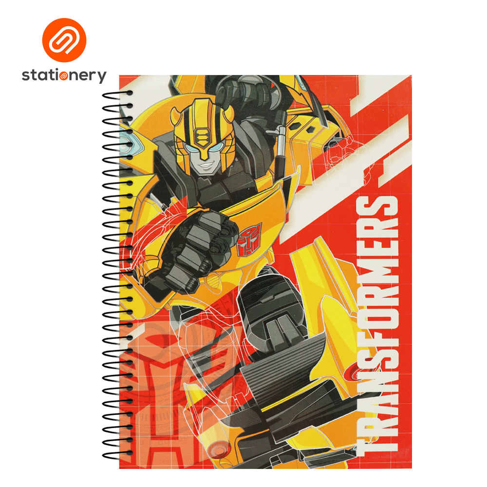 Transformers Spiral Notebook 80lvs Pack of 7 | Shopee Philippines
