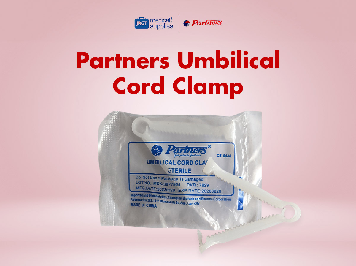 Partners Umbilical Cord Clamp - Secure and Sterile Clamp for Newborn ...