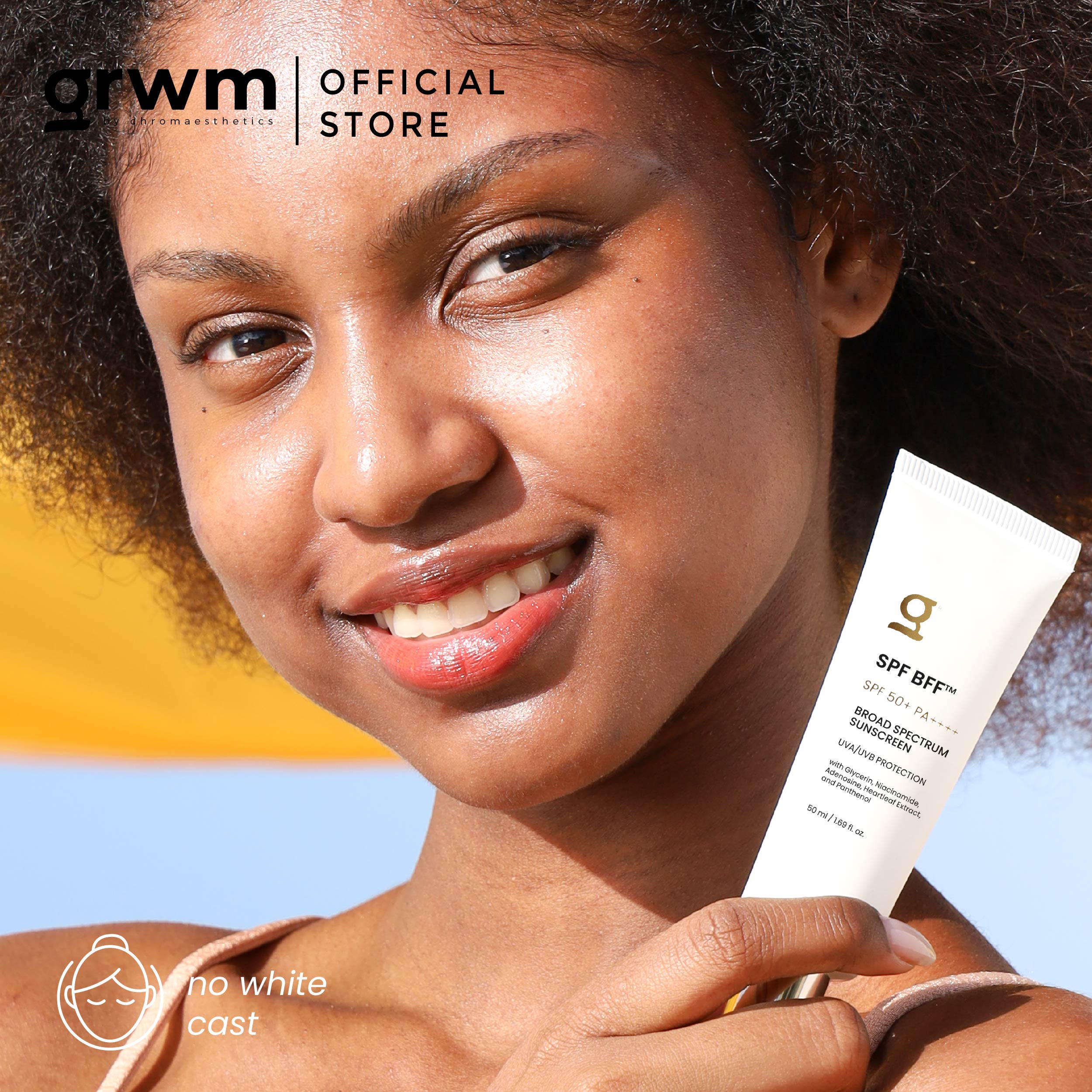 GRWM Cosmetics SPF BFF 50+ PA++++ Sunscreen (Expiry: 10/2026) | Shopee ...