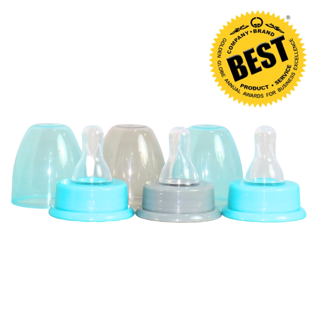 Bebeta F. Bottle 8oz Regular Neck Wishbone Pink 3Pcs/Pack BLUE | Shopee ...