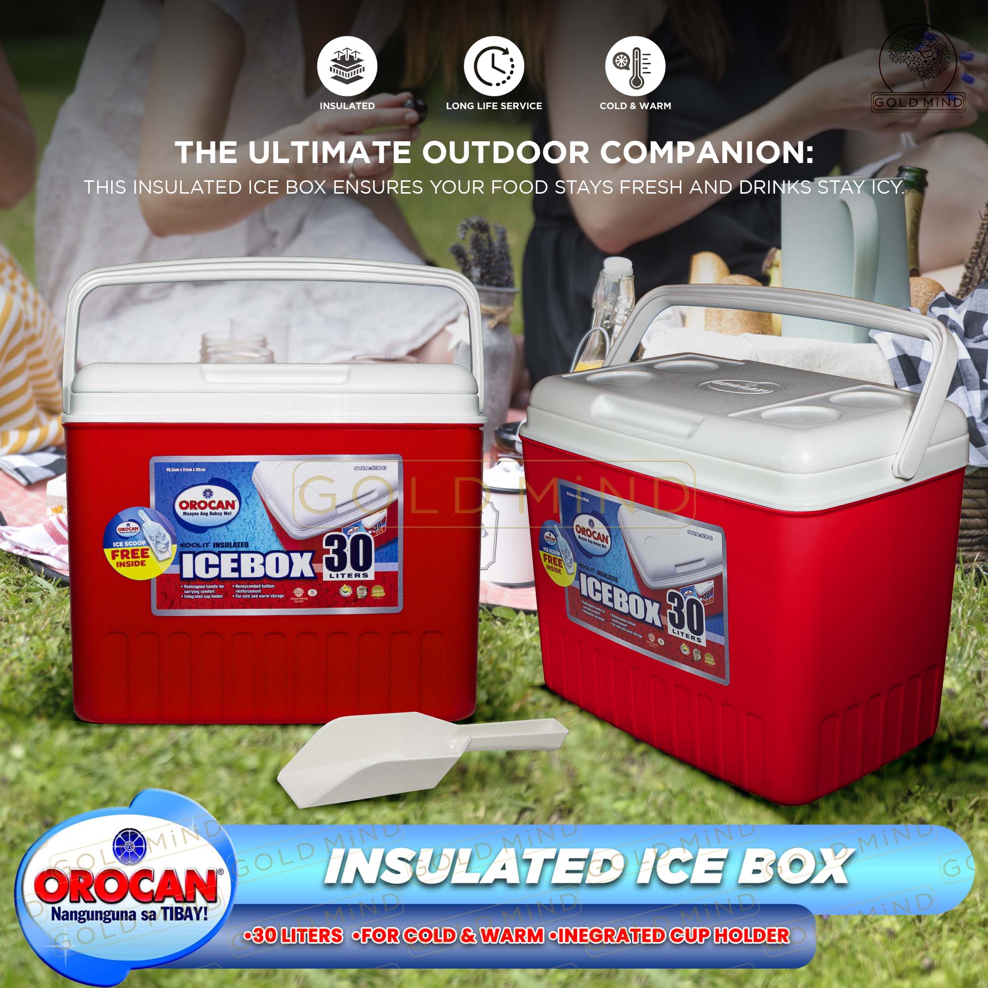 Orocan Icebox 45 & 30 Liters Insulated Ice Box | Shopee Philippines