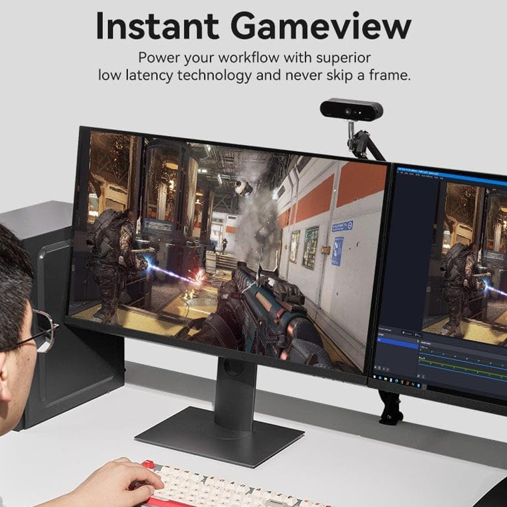 Vention 2-in-1 USB A + Type C to HDMI Video Capture Card 1080p@60Hz for ...