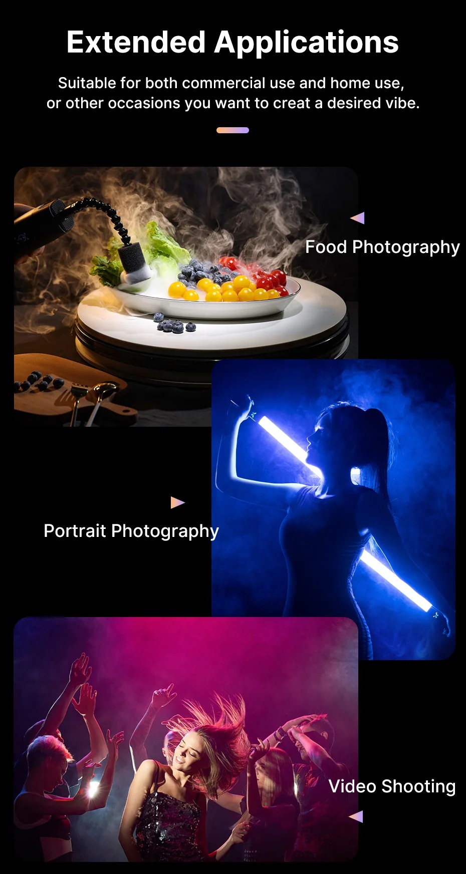 Ulanzi FM01 FILMOG Ace Portable Fog Machine for Film & Photography Smoke Effects w/ Wireless ...