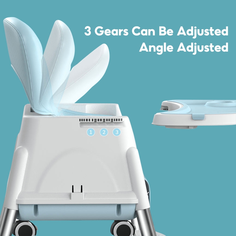 Free Shipping Baby High Chair With Adjustable Height And Removable Legs ...
