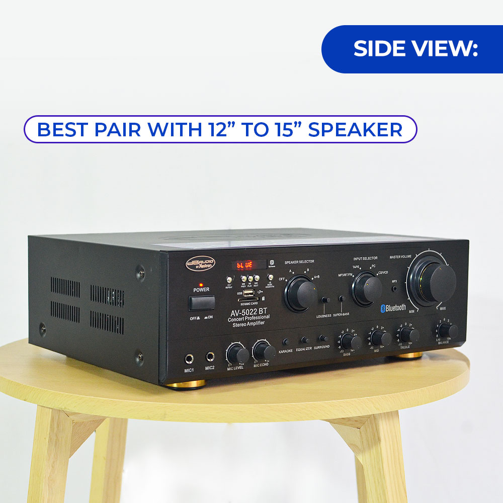 DB Audio by Astron AV5022BT Professional Stereo Amplifier - Best with ...