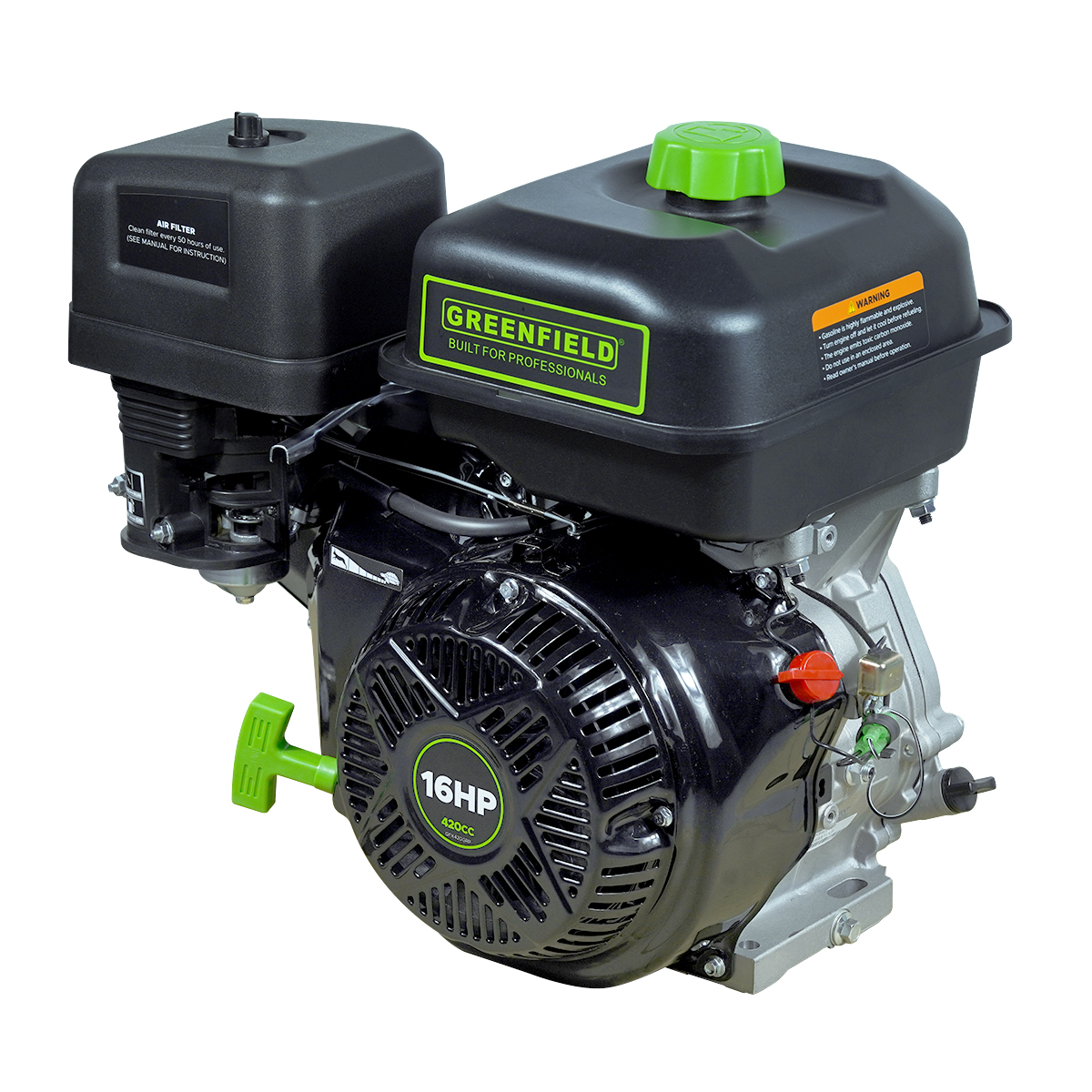 Greenfield Gasoline Marine Engine 16HP 3600RPM Rewind PVC Tank | Shopee ...