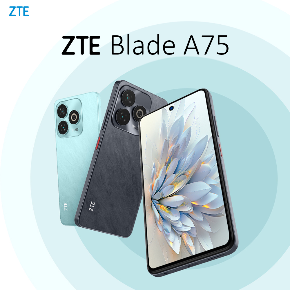 ZTE Blade A75 Smartphone | 4GB+256GB | Octa-core Processor | 6.6” HD+ ...