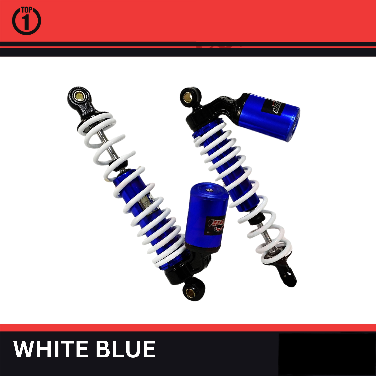 1 Pair Rear Dual Shock Absorber 310mm with Gas Tank For Raider150/Tmx ...