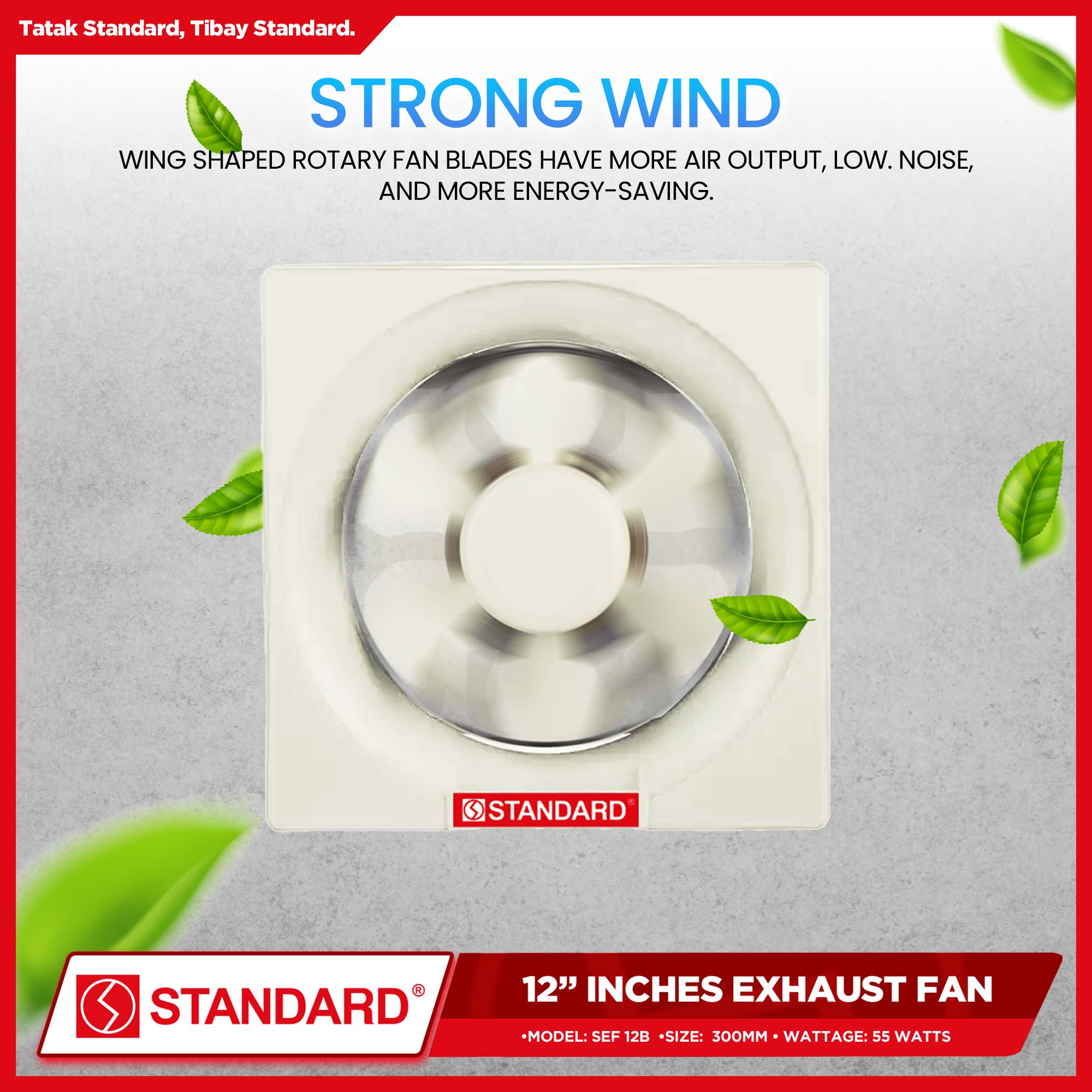 Standard Exhaust Fan Wall 12" SEF 12 | Shopee Philippines