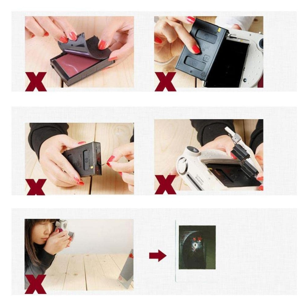 FUJIFILM Instax Mini Film 10S (10 Sheets) Credit Card Size, Quick ...