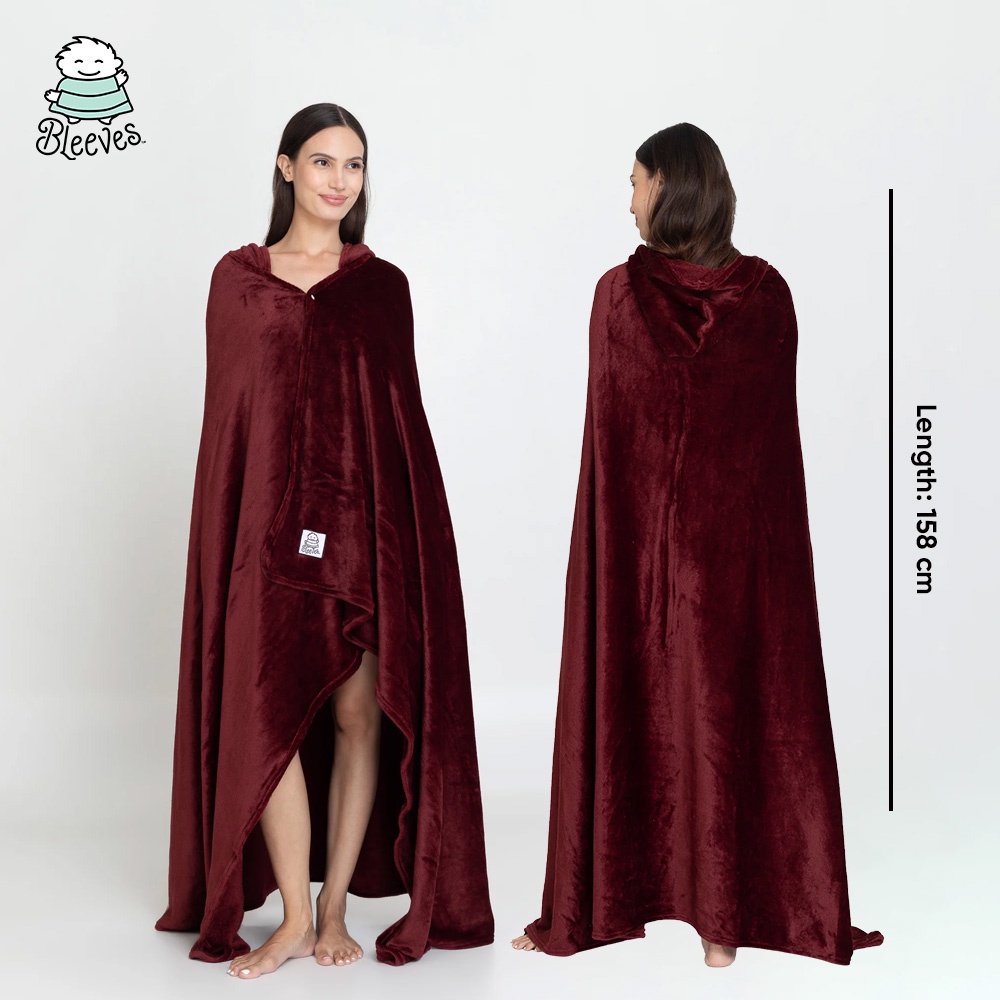 Bleeves® | Mint The Cape Wearable Blanket for Men and Women | Shopee ...