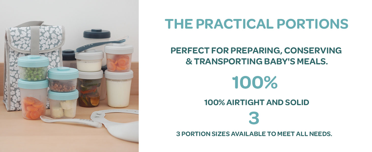 Beaba Starter Food Storage Set – 6 Clip Portions | Shopee Philippines