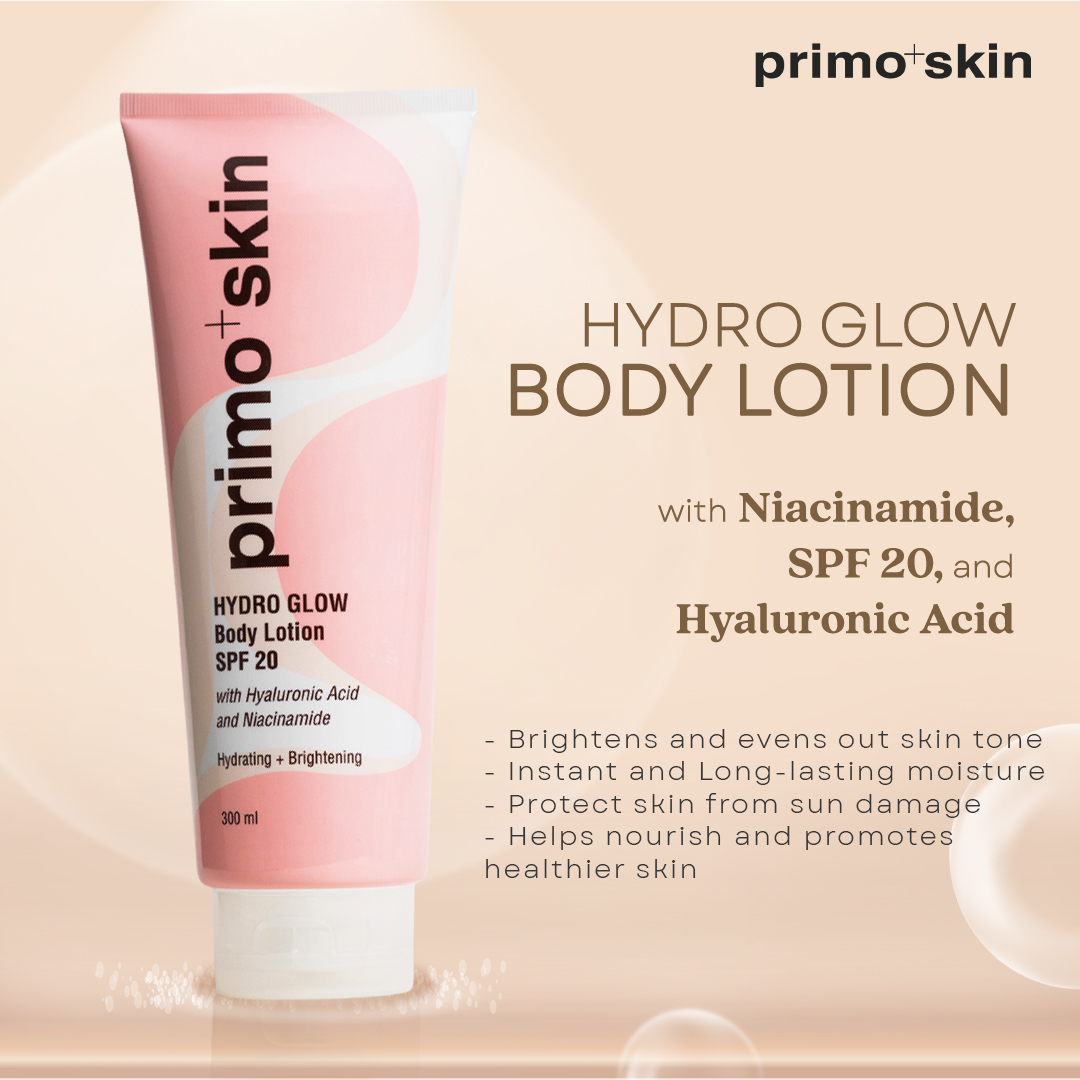 Primo+Skin Hydro Glow Body Care Duo Body Lotion 300ml and Body Soap ...
