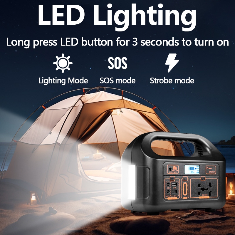 Power Station Portable 220V 150W Multi-Function Power Bank Big Capacity ...