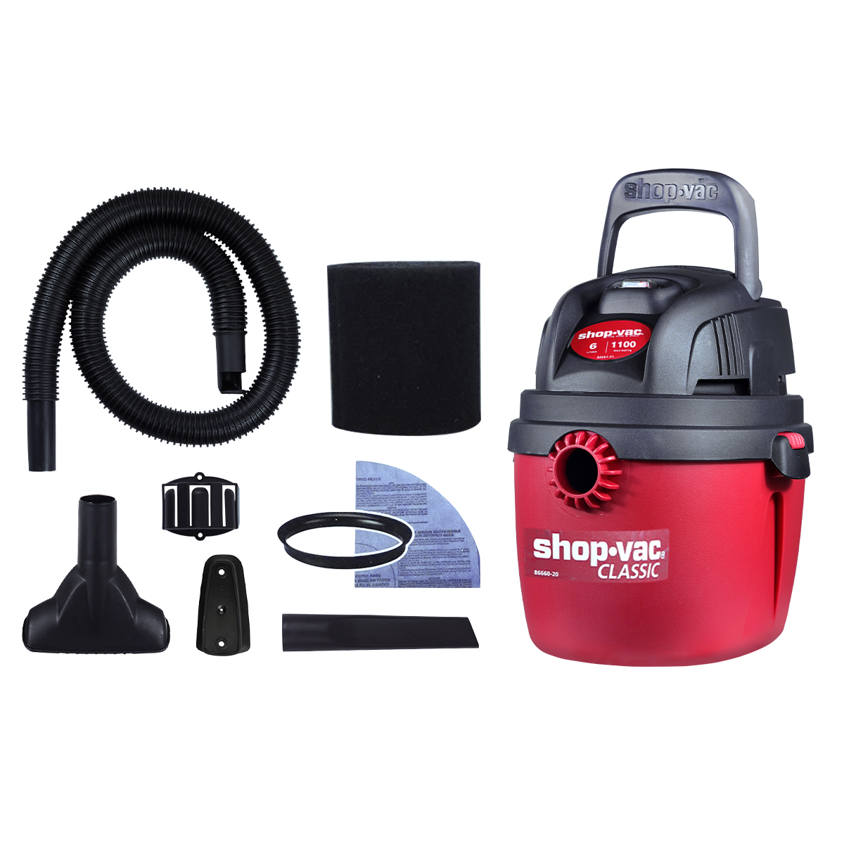 ShopVac Micro 20312201 6L Wet/Dry Vacuum 1100W | Shopee Philippines