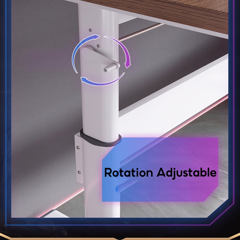【Adjust Height】Study Desk Adjustable Desk Computer Desk Desktop Esports ...