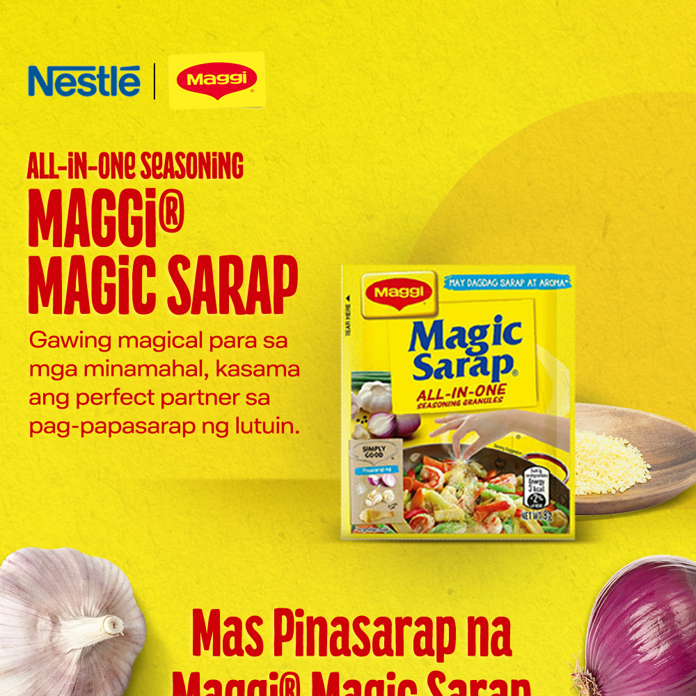 Maggi Magic Sarap All-In-One Seasoning Granules 8g - Pack of 32 with ...